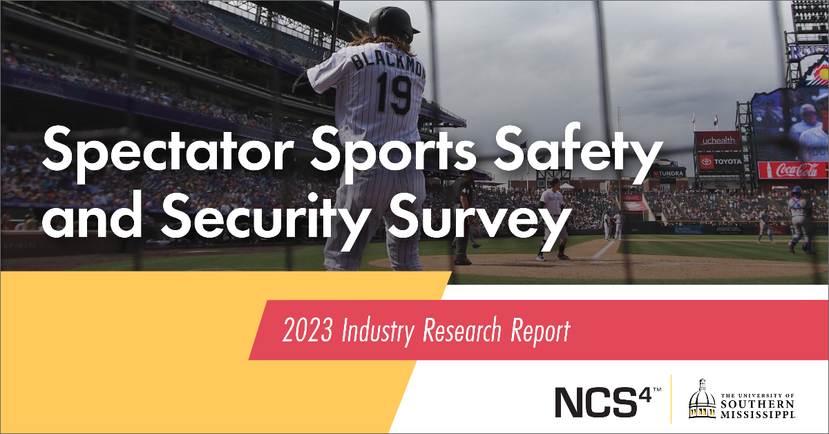 The NCS⁴ Publishes Industry Research Report on Spectator Perceptions of ...